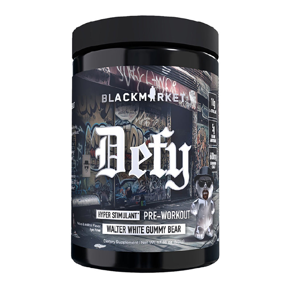 Blackmarket Labs Defy Hyper Stimulant Pre-Workout– PointBlank Nutrition