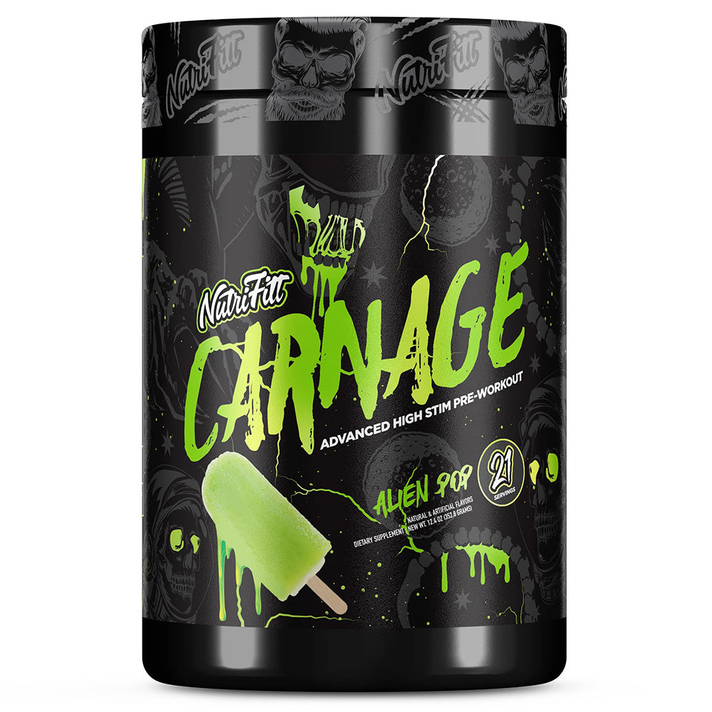 NutriFitt Carnage Advanced High Stim Pre-Workout– PointBlank Nutrition